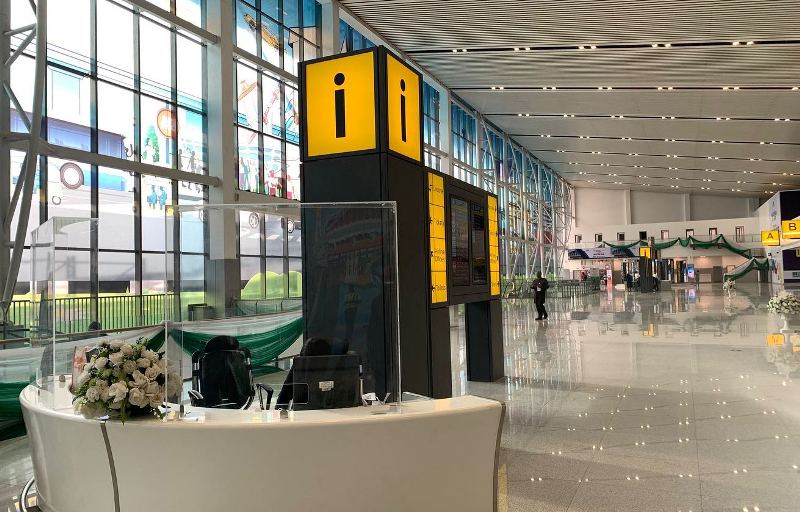 President Buhari inaugurates new MMIA international terminal as Lagos ...